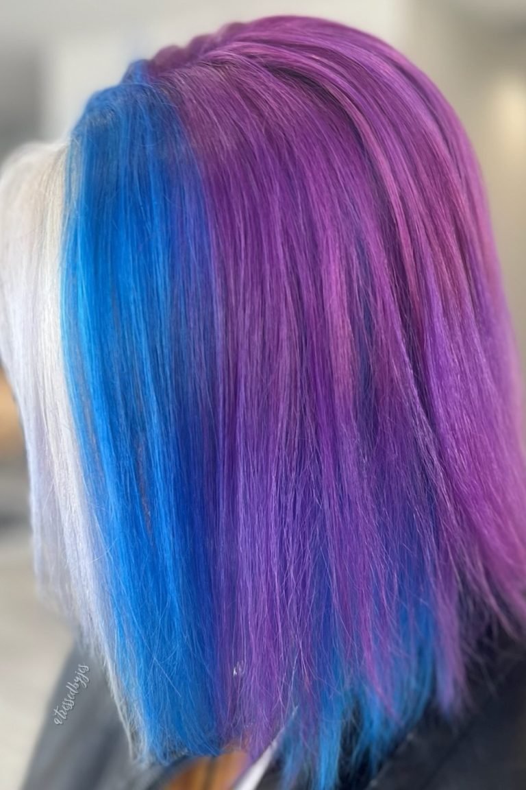 35 Colorblock Hair That Will Transform Your Look In 2025 – The Mom Beauty