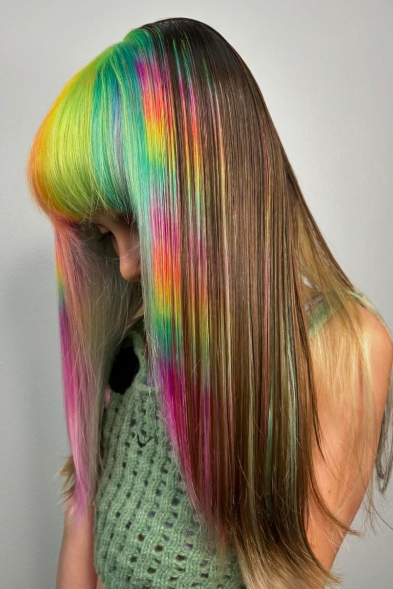 35 Colorblock Hair That Will Transform Your Look In 2025 – The Mom Beauty