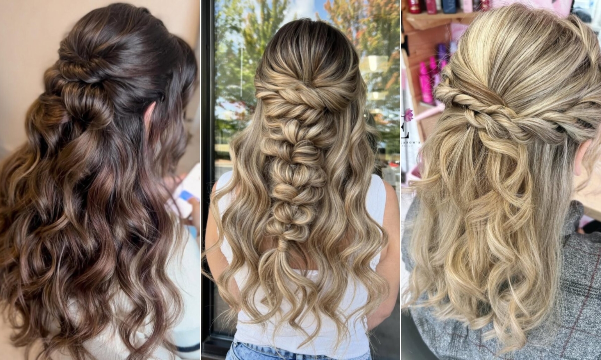 24 Prom Hairstyles Half Up Half Down Ideas For 2025 – The Mom Beauty