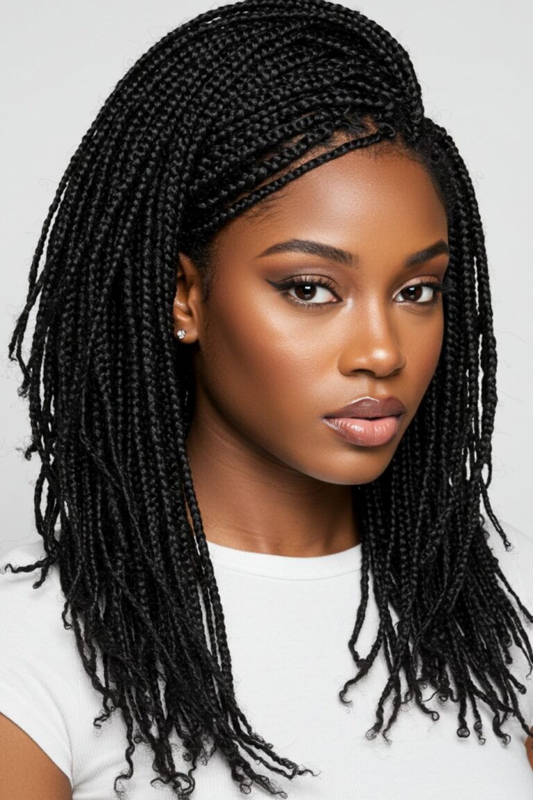 32 Micro Braids Hairstyles Ideas For 2025 – The Mom Beauty